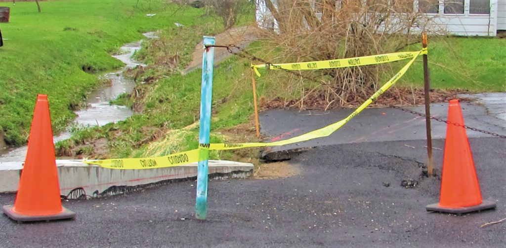 Washingtonville concerned about culvert damage | News, Sports, Jobs ...